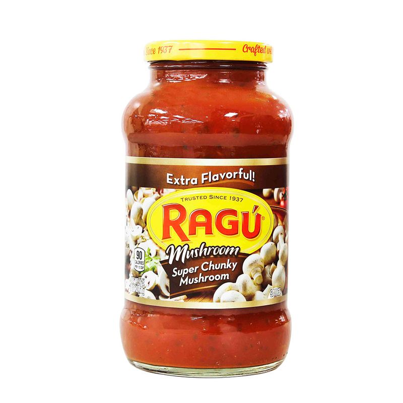 Salsa ragu preparada con hongos 23.9 oz