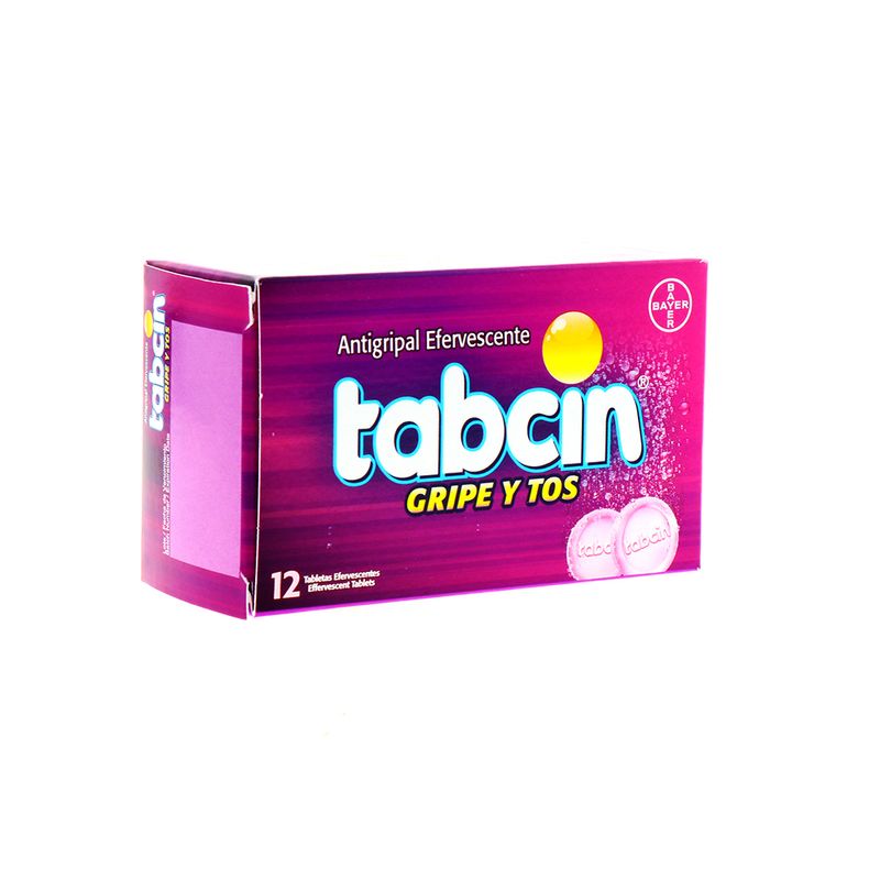 Cápsulas Tabcin Noche Antigripal Gripe y Tos Caja 12 Un - La Colonia