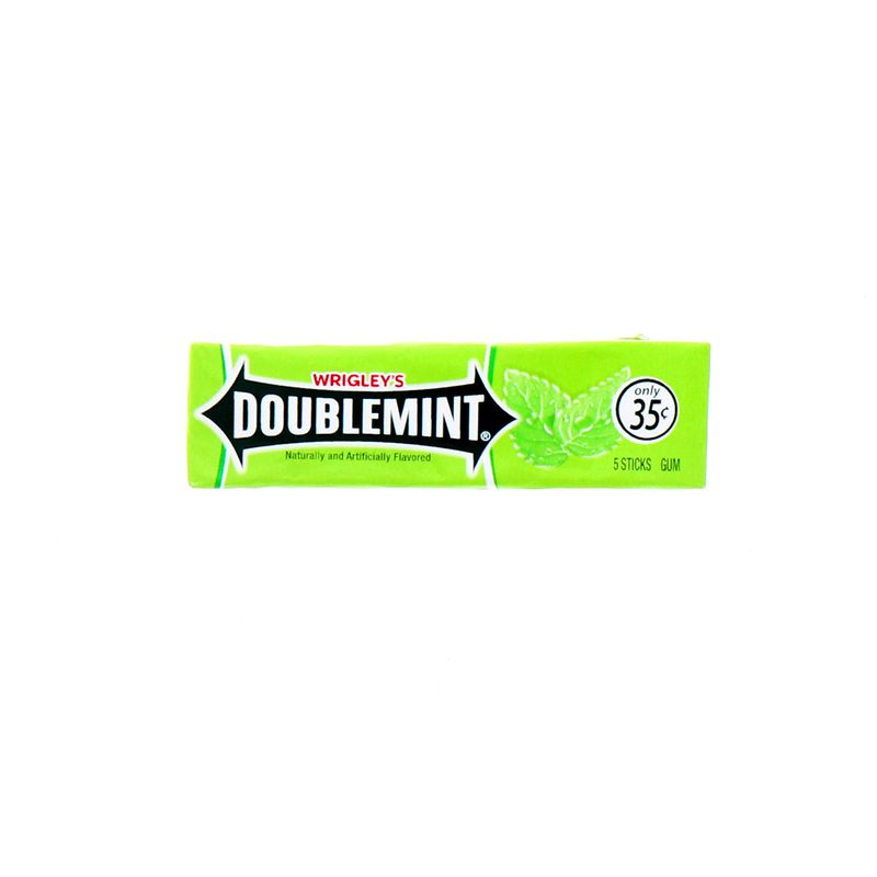 Chicle wrigleys doublemint 5 un - La Colonia