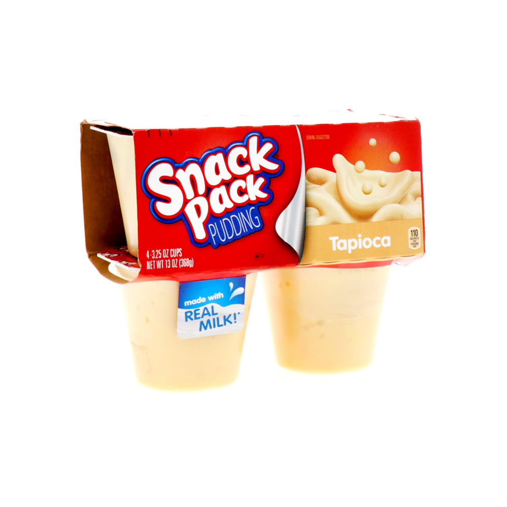 Pudding Hunts 4 Pack de Tapioca 13 Oz