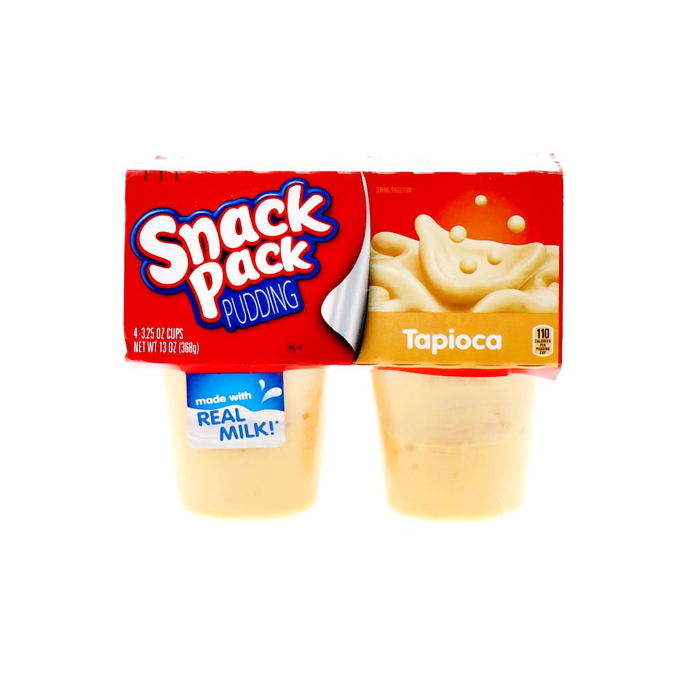 Pudding Hunts 4 Pack de Tapioca 13 Oz