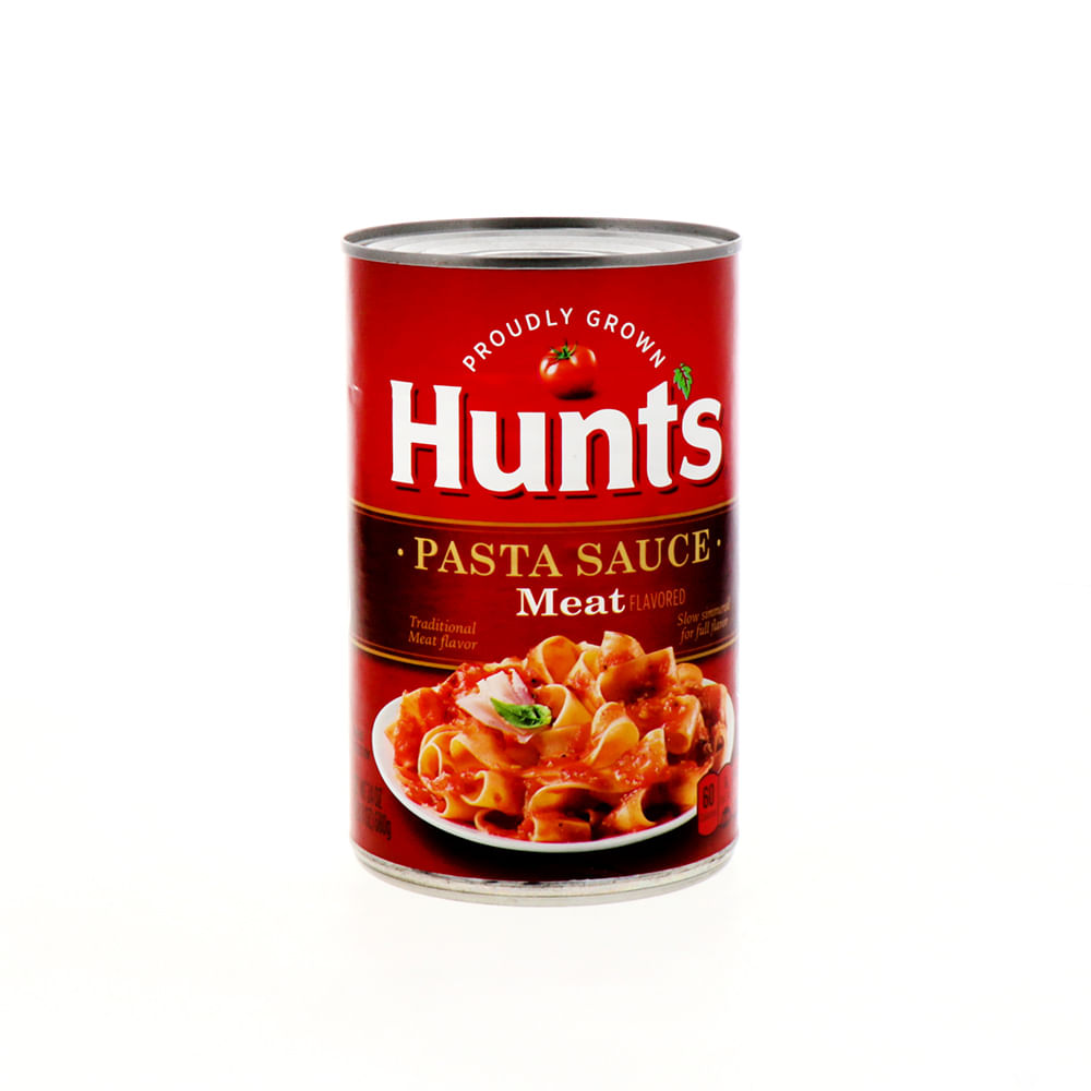 Salsa preparada hunts con carne 24 oz