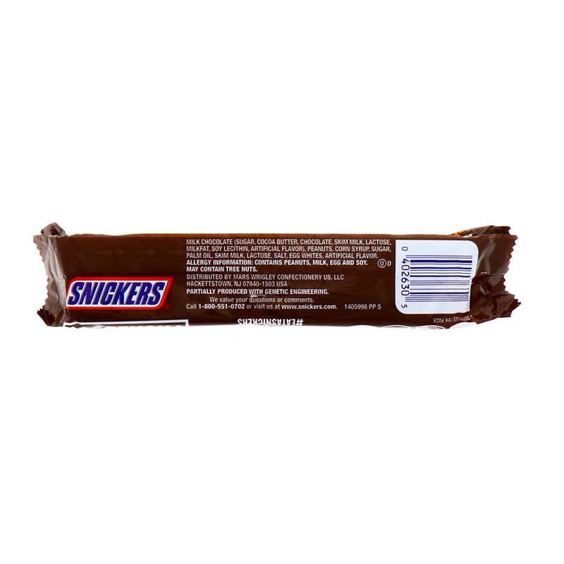 Chocolate snickers original tamaño gigante 3.29 oz - La Colonia