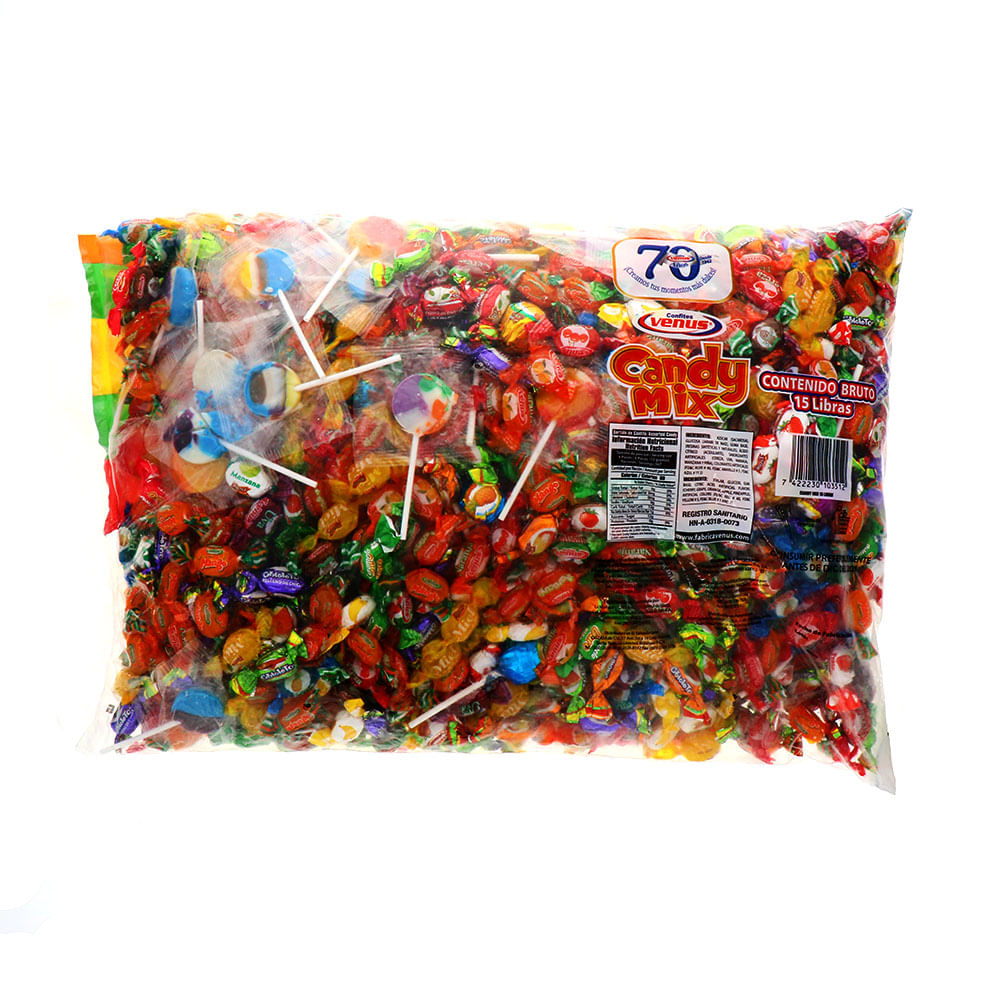 Candy Mix Venus Bolsa 15 Lb