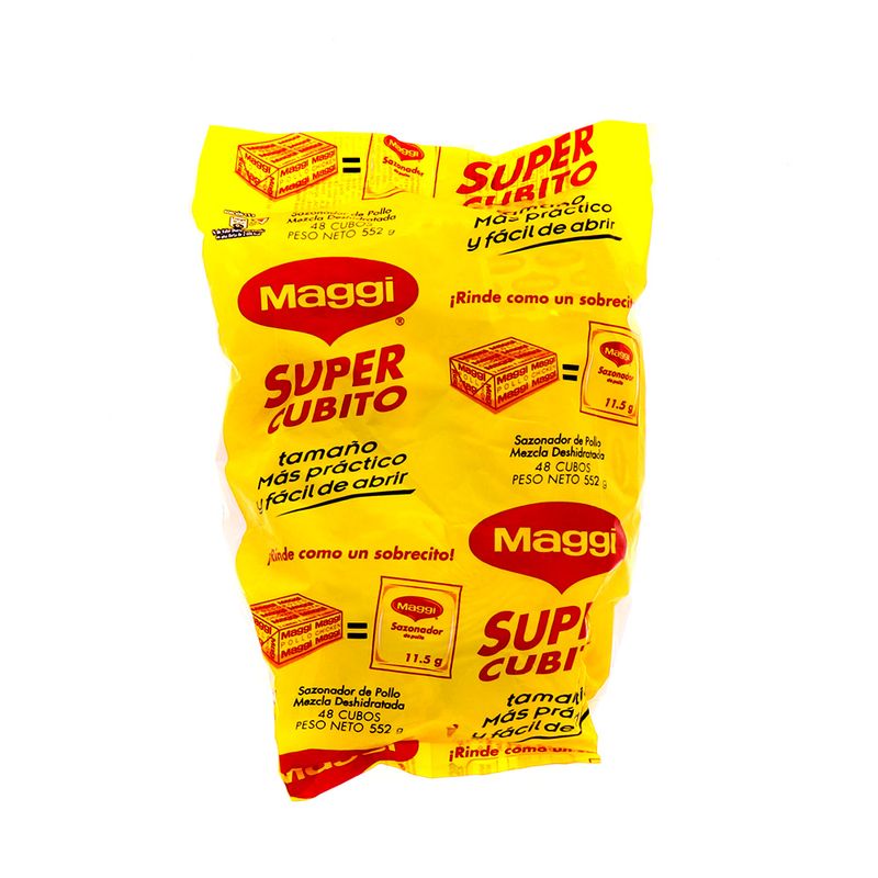 Super Cubito Maggi Bolsa 48 Cubos 552 Gr - La Colonia