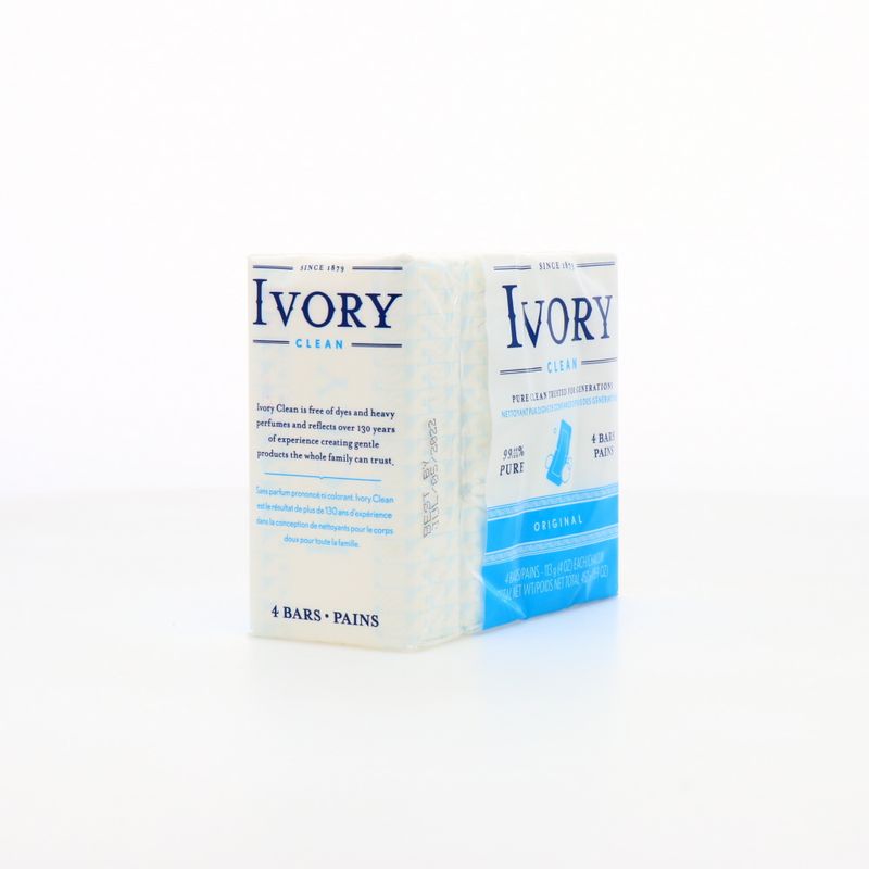 Jabón ivory en barra original 4 un - La Colonia