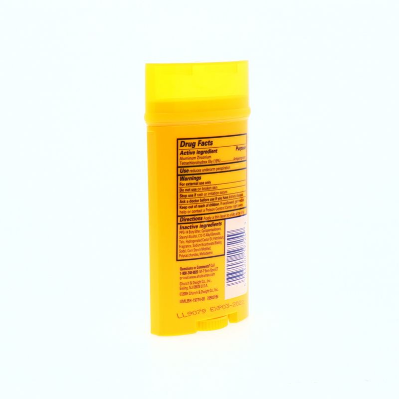 Desodorante arm & hammer ultra 2.8 oz