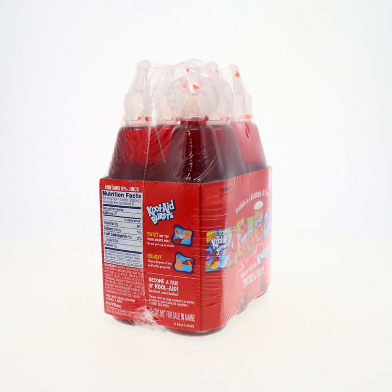 Jugo Kool-Aid Bursts De Cereza 40.5 Oz