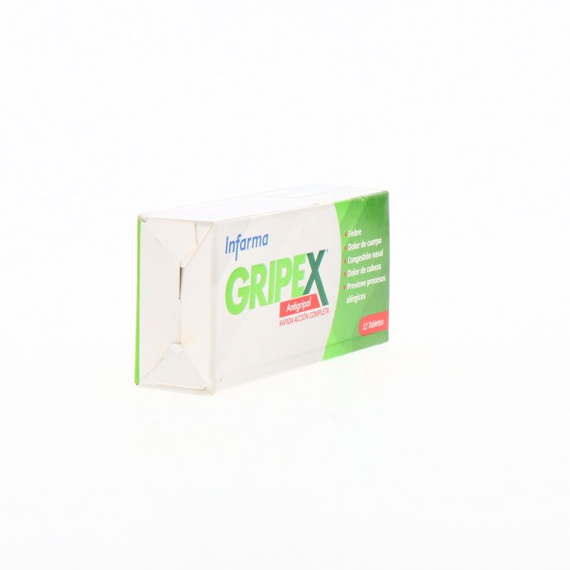 Tabletas gripex antigripal caja 12 un - La Colonia