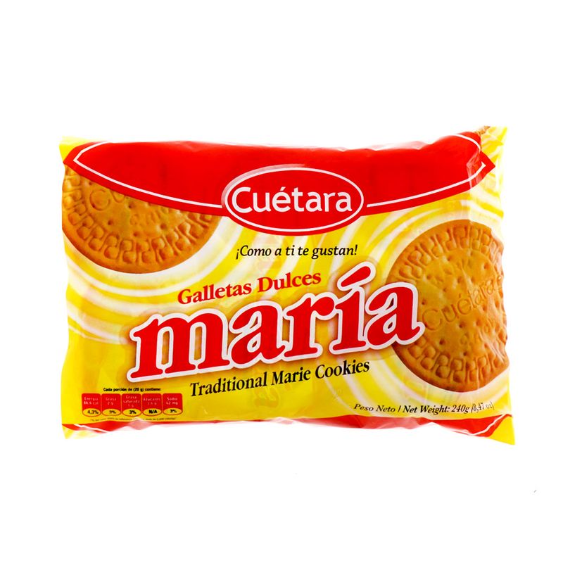 Galletas cuetara maria 240 gr - La Colonia