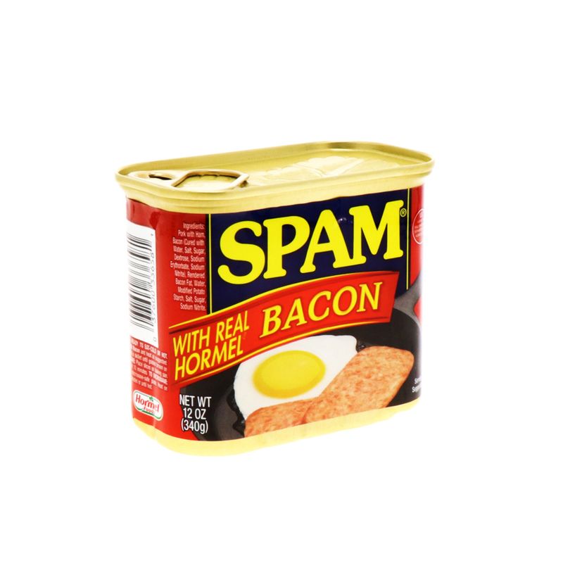 Carne spam con bacon 12 oz