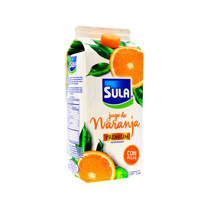 Jugo sula de naranja premium con pulpa 1.89 lt - La Colonia