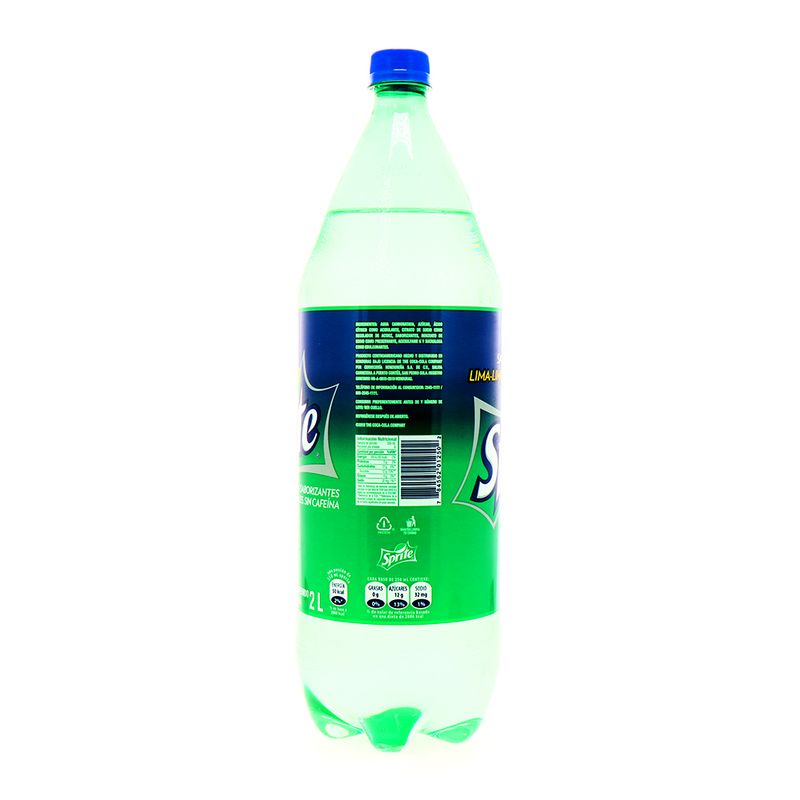 Refresco sprite sabor natural 2 lt