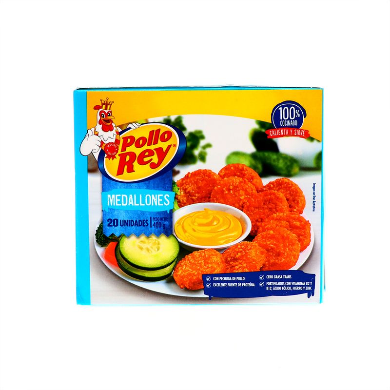 Medallones de pollo rey 400 gr
