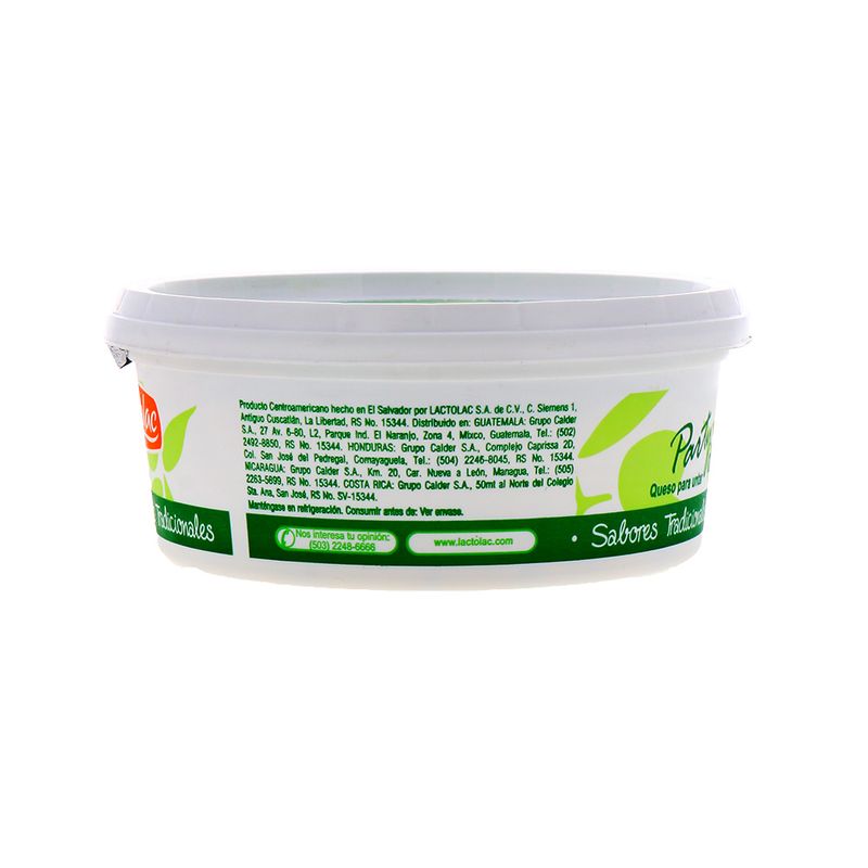 Dip de queso lactolac con loroco 230 gr