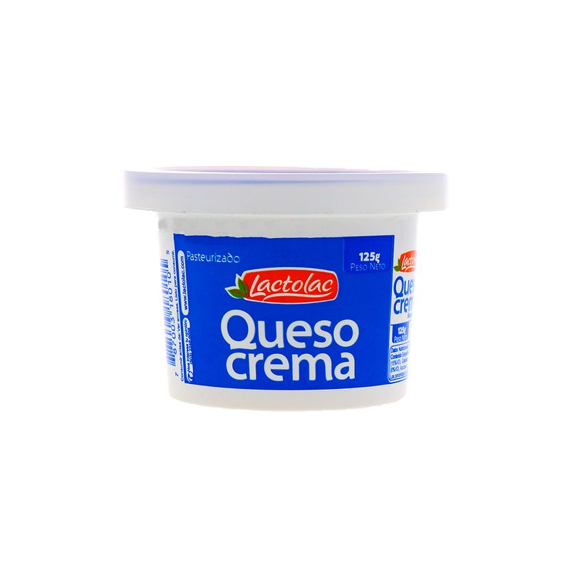 Queso crema lactolac en tazon 125 gr