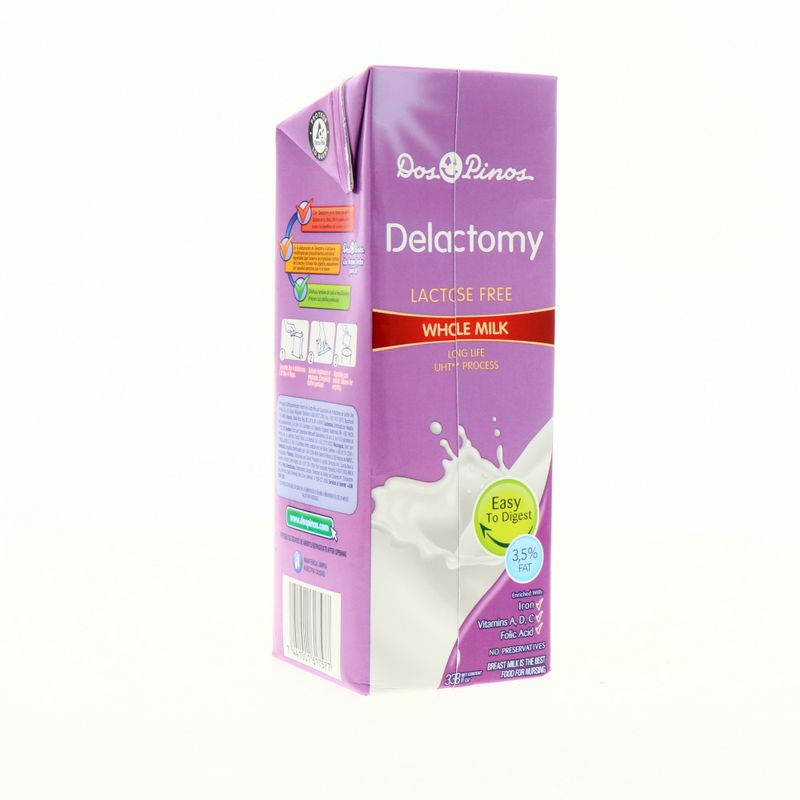 Leche deslactosada dos pinos delactomy 1 lt - La Colonia