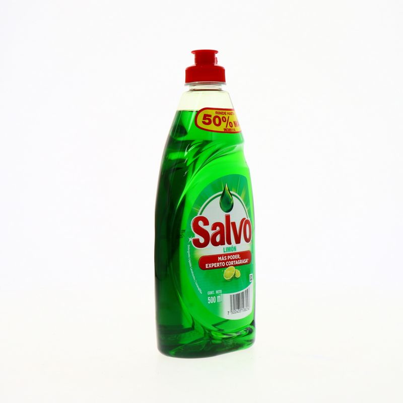 Lavaplatos liquido salvo aroma limón 500 ml - La Colonia