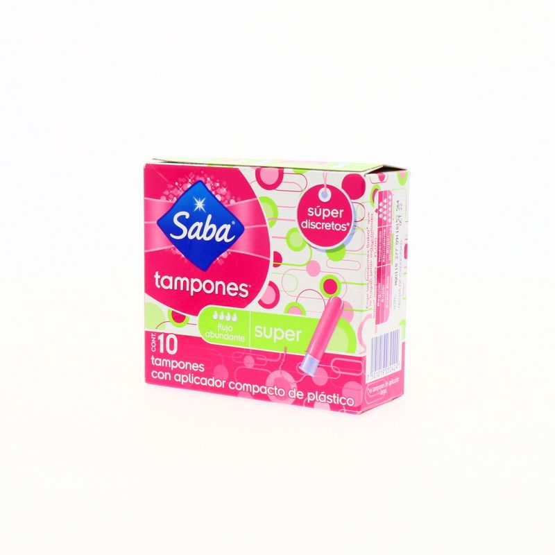 Tampones saba 10 un