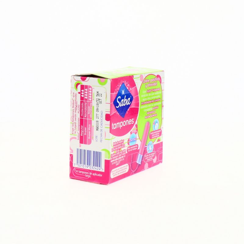 Tampones saba 10 un