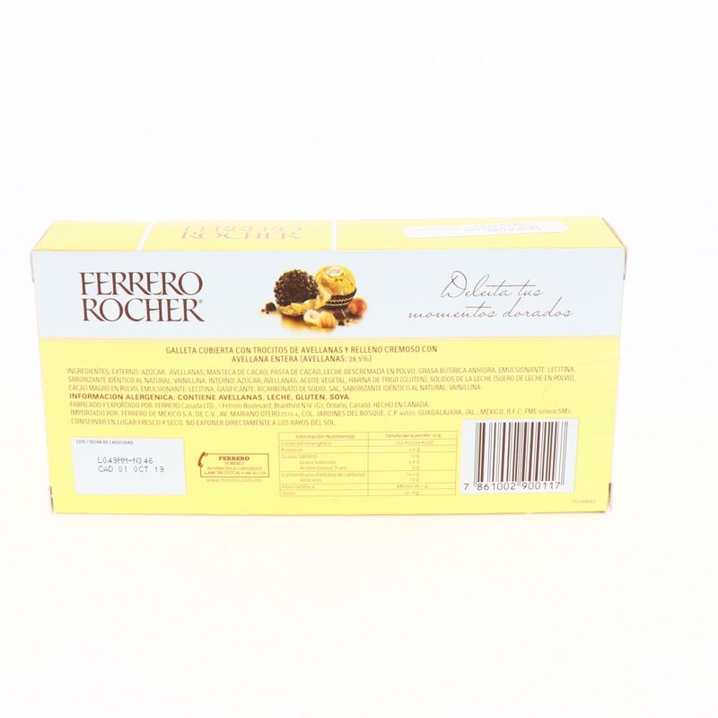 Chocolate ferrero rocher original 100 gr