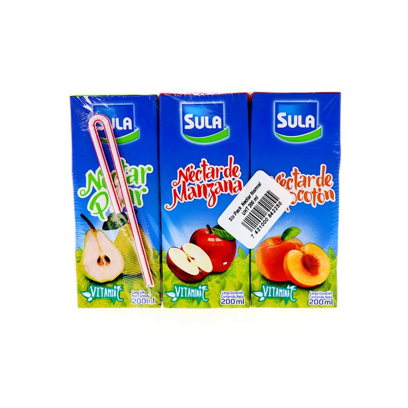 Jugos sula 6 pack mixto 200 ml