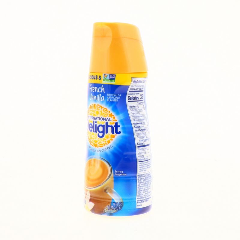 Cremora Líquida international delight french vanilla 16 oz