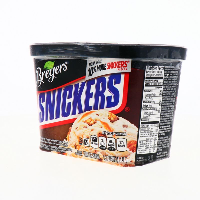 Helado breyers con barras snickers 48 oz - La Colonia Helado breyers con barras snickers 48 oz - La Colonia