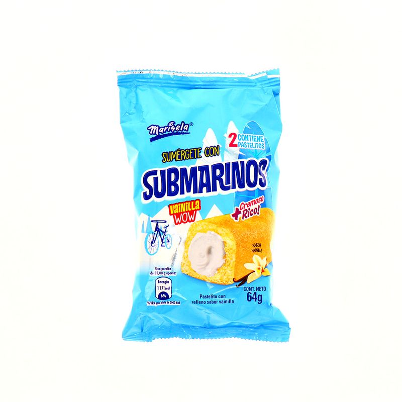 Submarino marisela de vainilla 64 gr - La Colonia