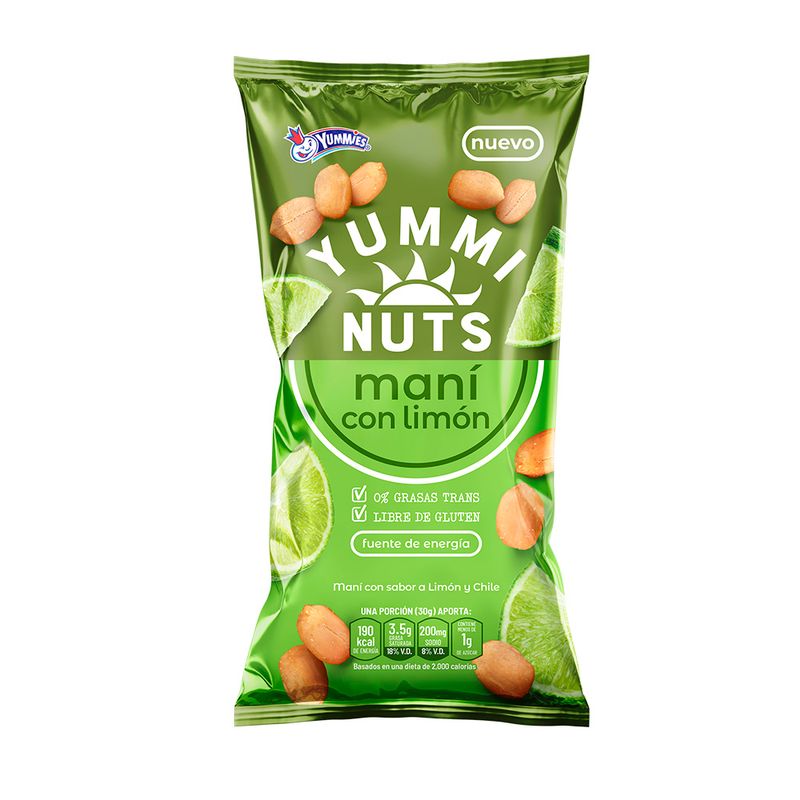 Maní Yummies Con Limón 80 Gr - La Colonia