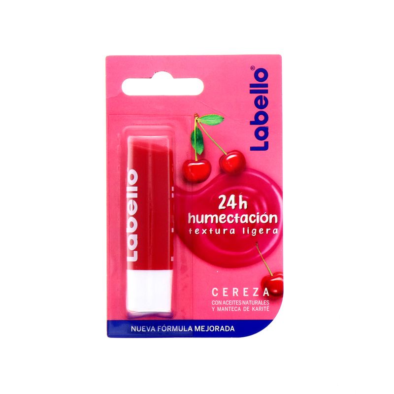 Brillo Labial Labello Protector Cereza 4.8 Gr
