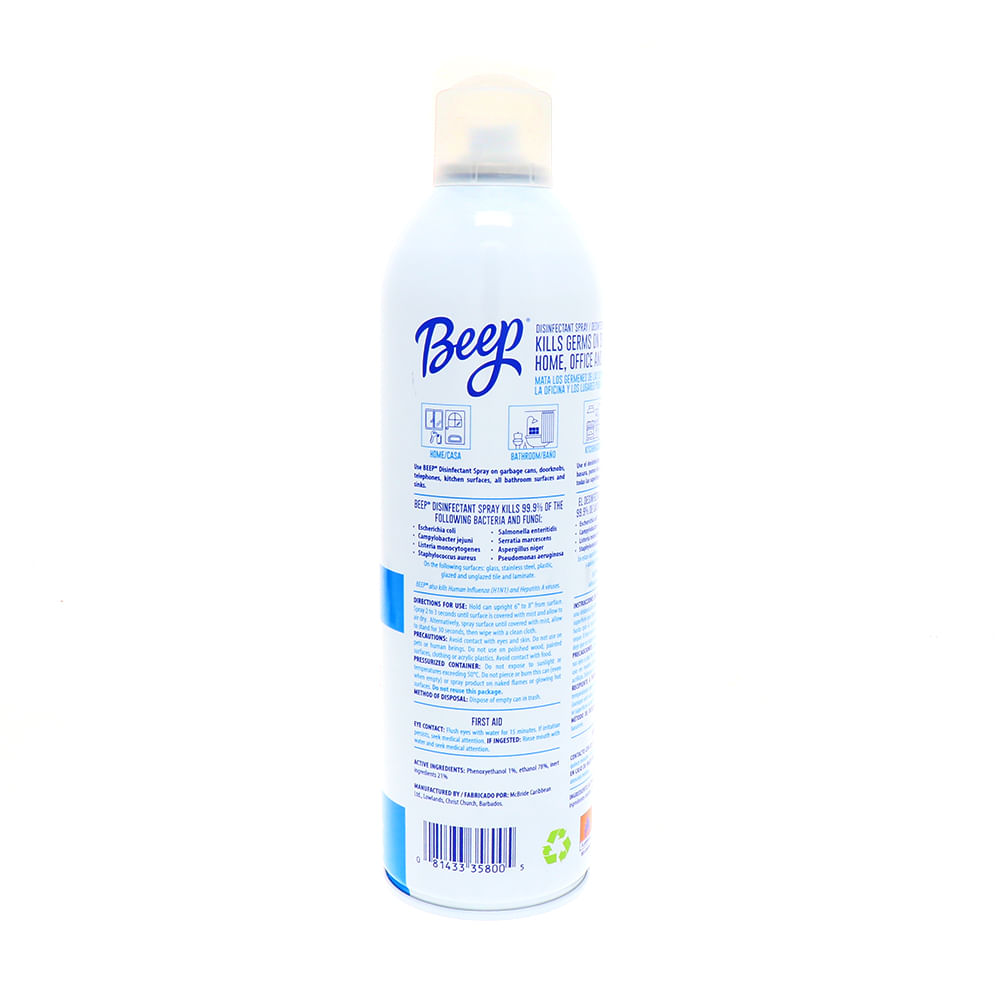 Desinfectante Spray Beep Original 18 Oz
