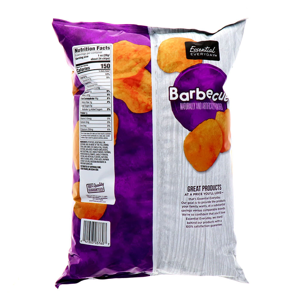 Chips De Papa Essential Everyday Barbacoa 9 Oz