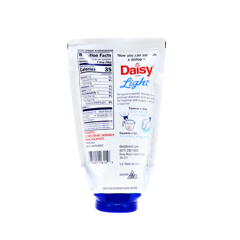 Crema Agria Daisy Doypack Lite 14 Oz