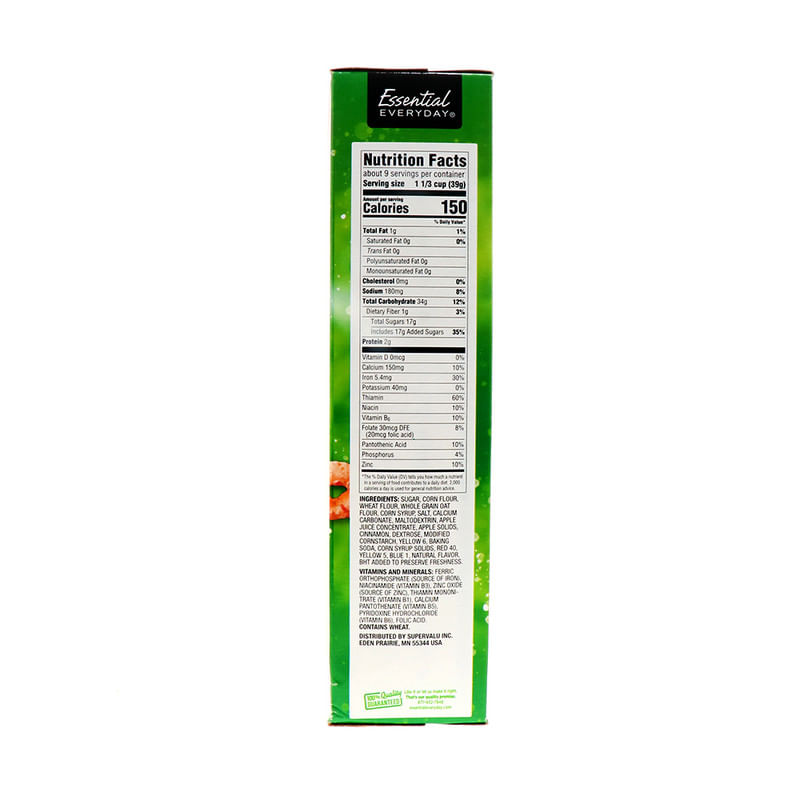 Cereal Essential Everyday Apple Dapples 12.2 Oz