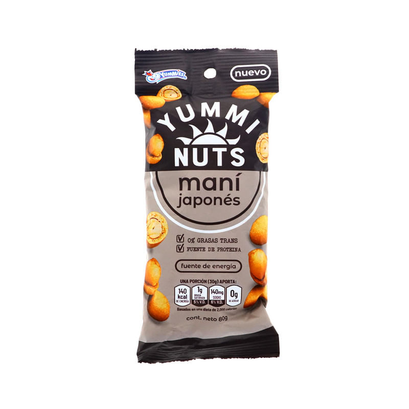Mani Japones Yummi Nuts 80 Gr