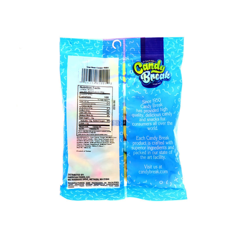 Dulces Candy Break Sour Neón Crawlers 6.5 Oz