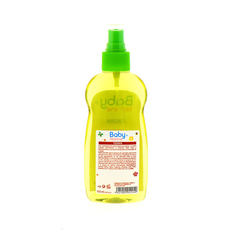 Colonia Baby Nutrine Fragancia Suave Y Fresca 150 Ml - La Colonia