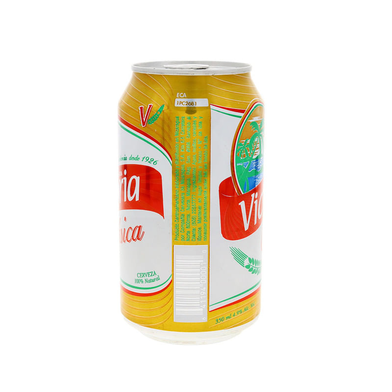 Cerveza Victoria Clásica Lata 350 Ml