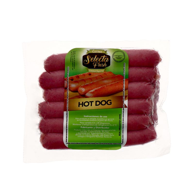 Hot Dog Selecta Fresh X Lb Paquete Pequeño