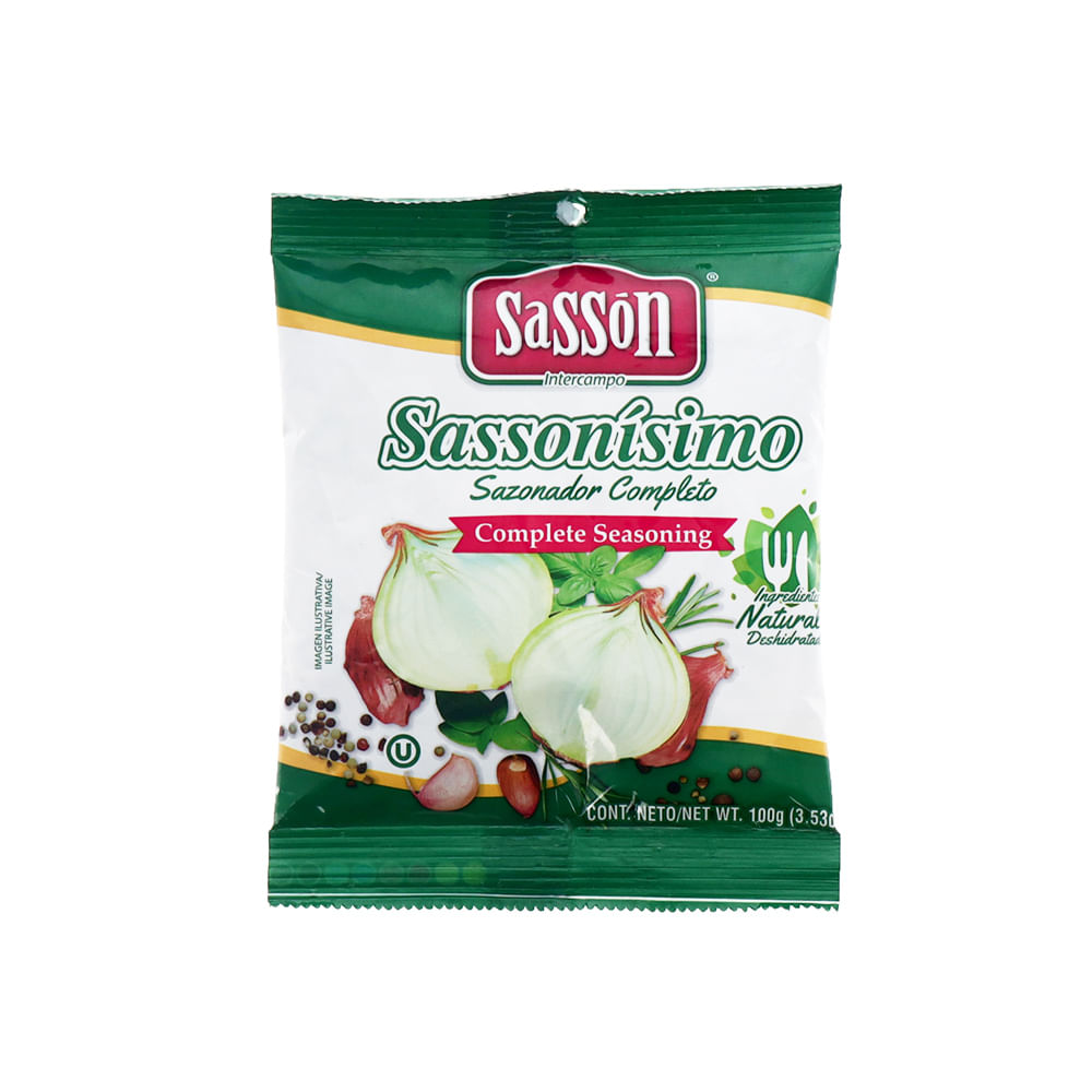Sazonador Sassonísimo Completo Sasson 100 G