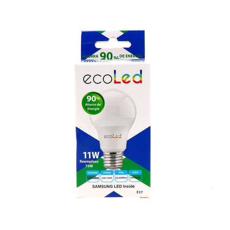 Bombillo Ecoled Luz Blanca 11W
