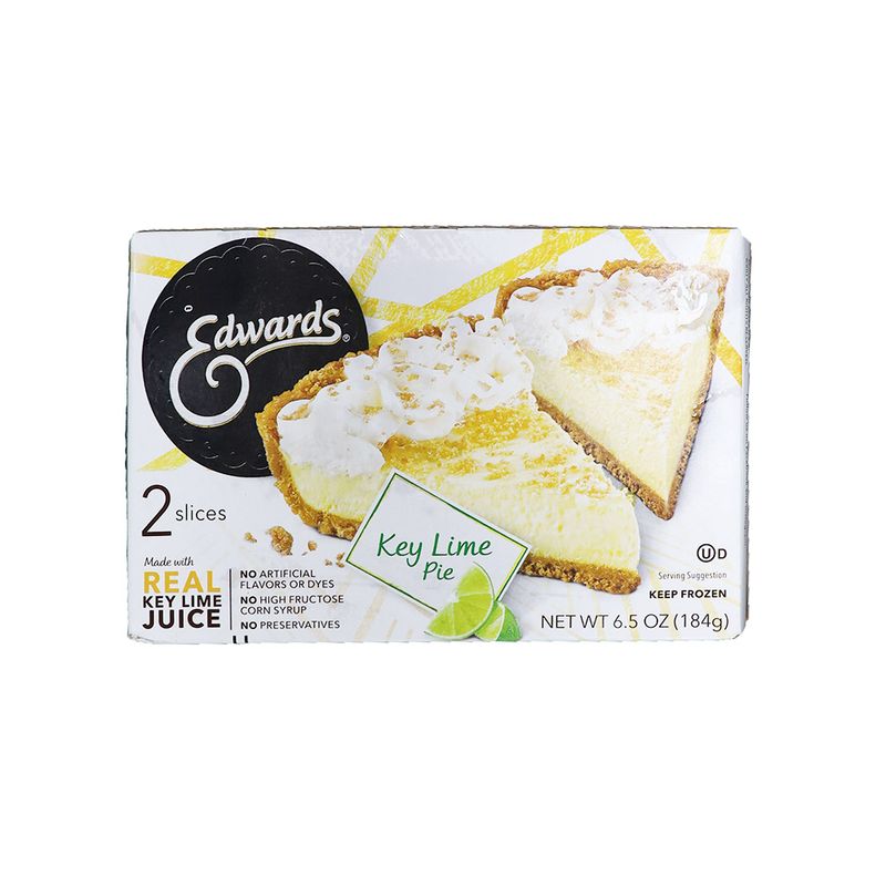 Pie Edwards De Limon 2 Slices 6.5 Oz