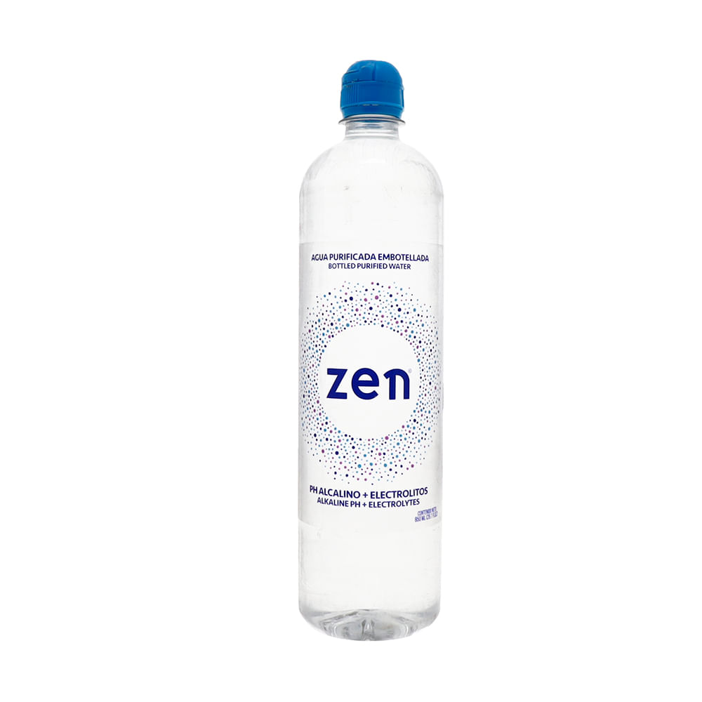 Agua Purificada Zen Botella 850 Ml