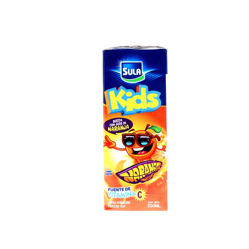 Bebida Sula Kids Jugo De Naranja Tetrabrick 200 Ml