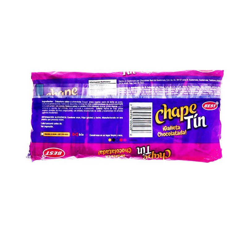 Galleta Best ChapetÍn Chocolatada Relleno De Vainilla 240 Gr
