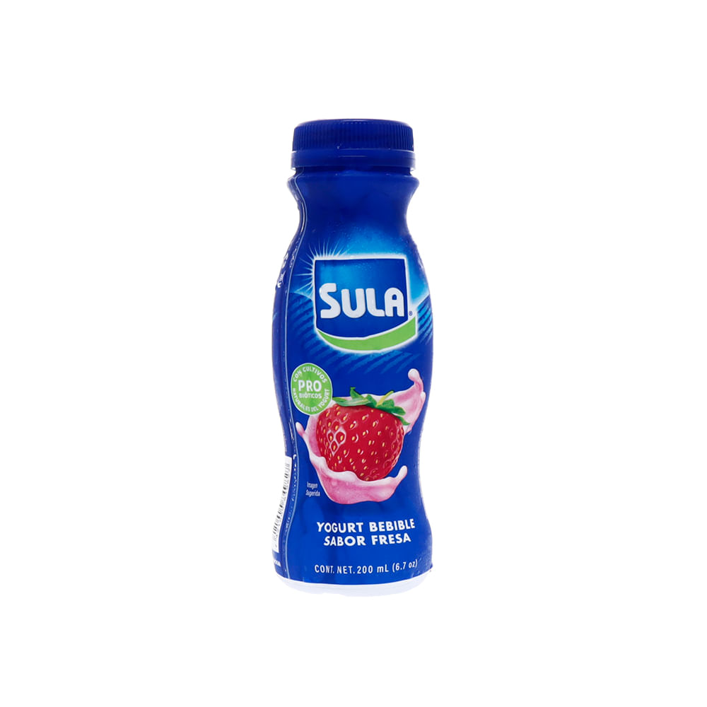 Yogurt Líquido Sula Fresa 200 Ml