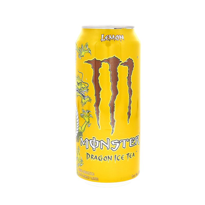 Bebida Energizante Monster Té Negro Y Limón 473 Ml