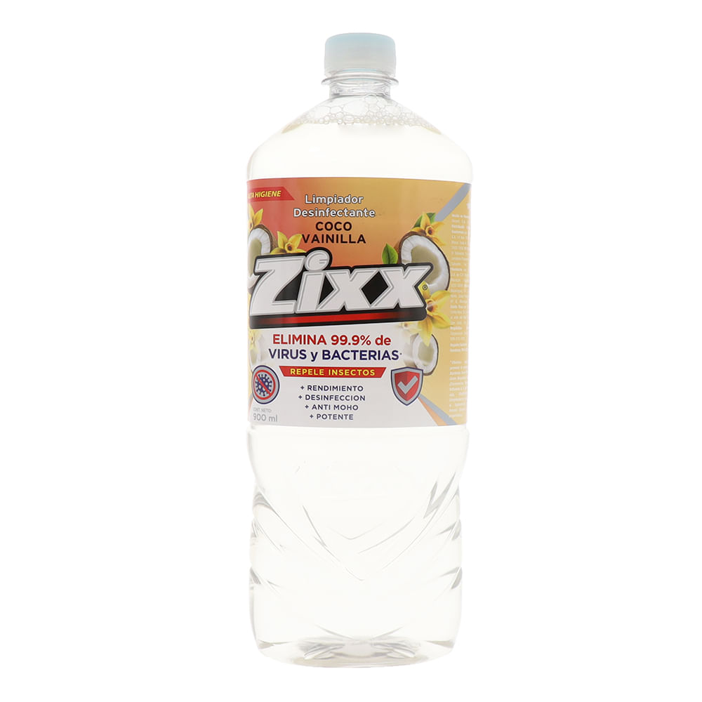 Desinfectante Zixx Coco Vainilla 900 Ml