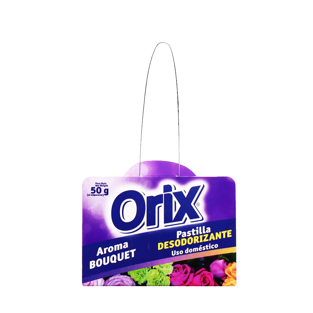 Pastilla Para Sanitario Orix Aroma Bouquet 50 Gr